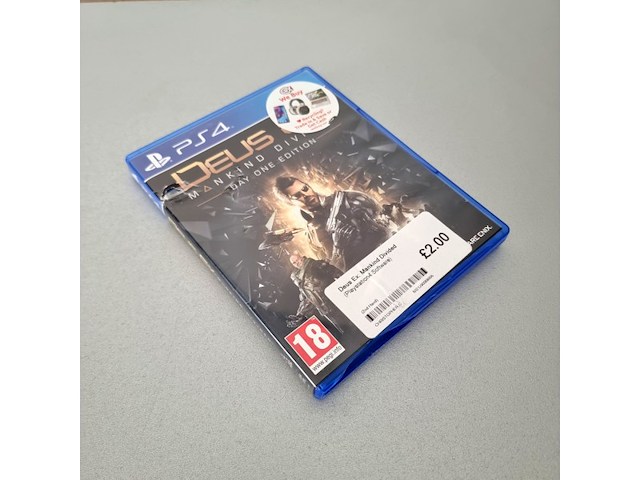 Deus Ex: Mankind Divided    PS4