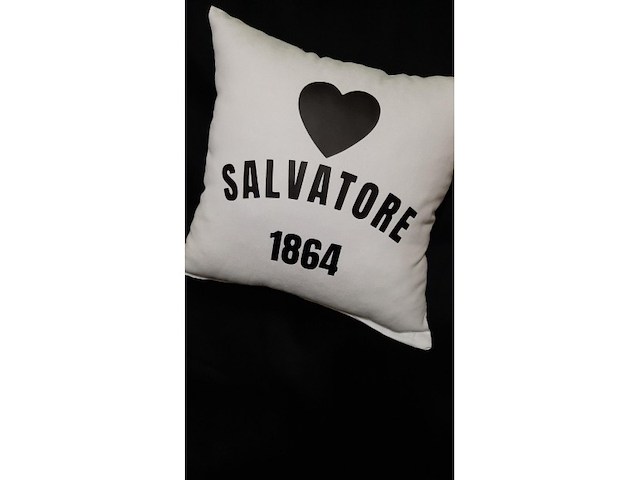 Jastuk beli ili crni - SALVATORE 1864