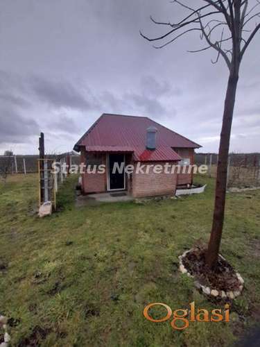 Futog-Fantastična Vikendica 36 m2 u Raju na Zemlji na Velikom Osunčanom Placu 2974 m2 sa Voćkama-065/385 8880