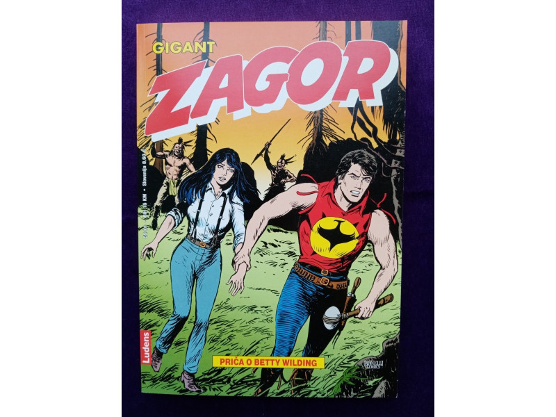 Zagor Gigant 6: Priča o Betty Wilding (glancer)