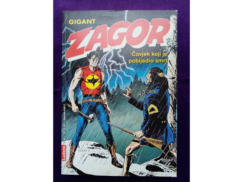 Zagor Gigant 5: Čovjek koji je pobijedio smrt (4-/4)