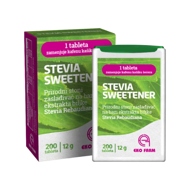 STEVIA SWEETENER 200 tableta