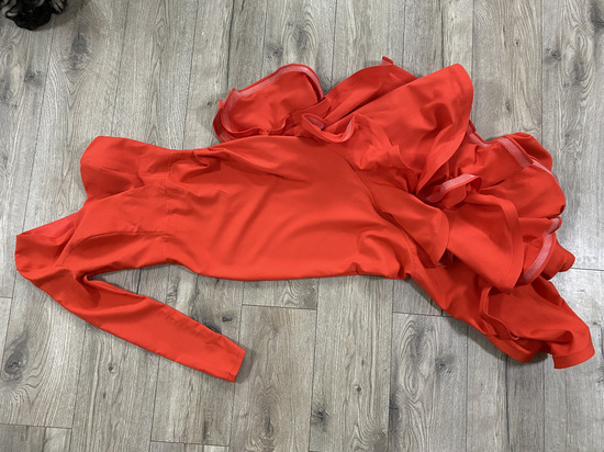 Crvena haljina svecana