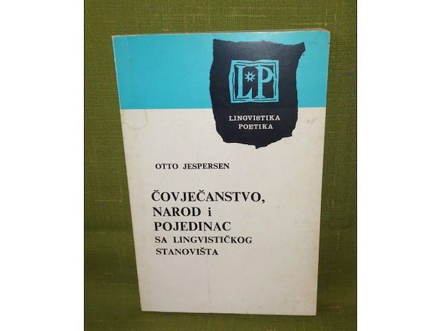 ČOVJEČANSTVO, NAROD I POJEDINAC SA LINGVISTIČKOG STANOV