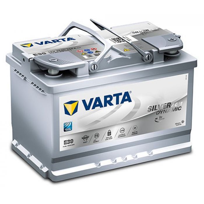 VARTA Start-Stop Akumulator 12V 70Ah 760A AGM desno+
