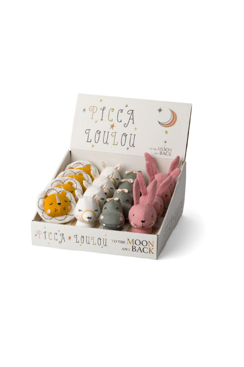 Miffy plišane igračke Mini Rattle 10cm in display