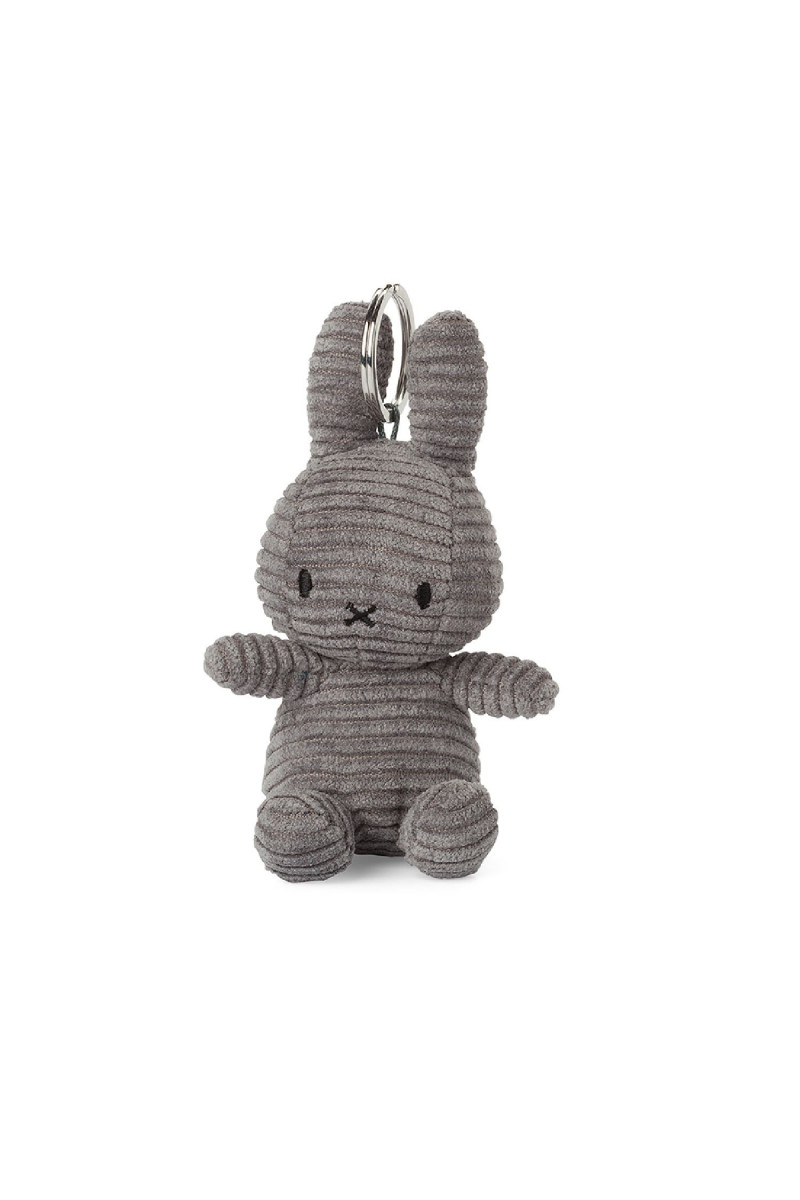 Miffy privezak za ključeve Corduroy 10cm, Grey