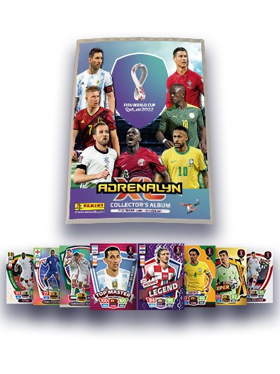 FIFA WORLD CUP QATAR 2022 ADRENALYN XL™ BINDER + SET KARTICA