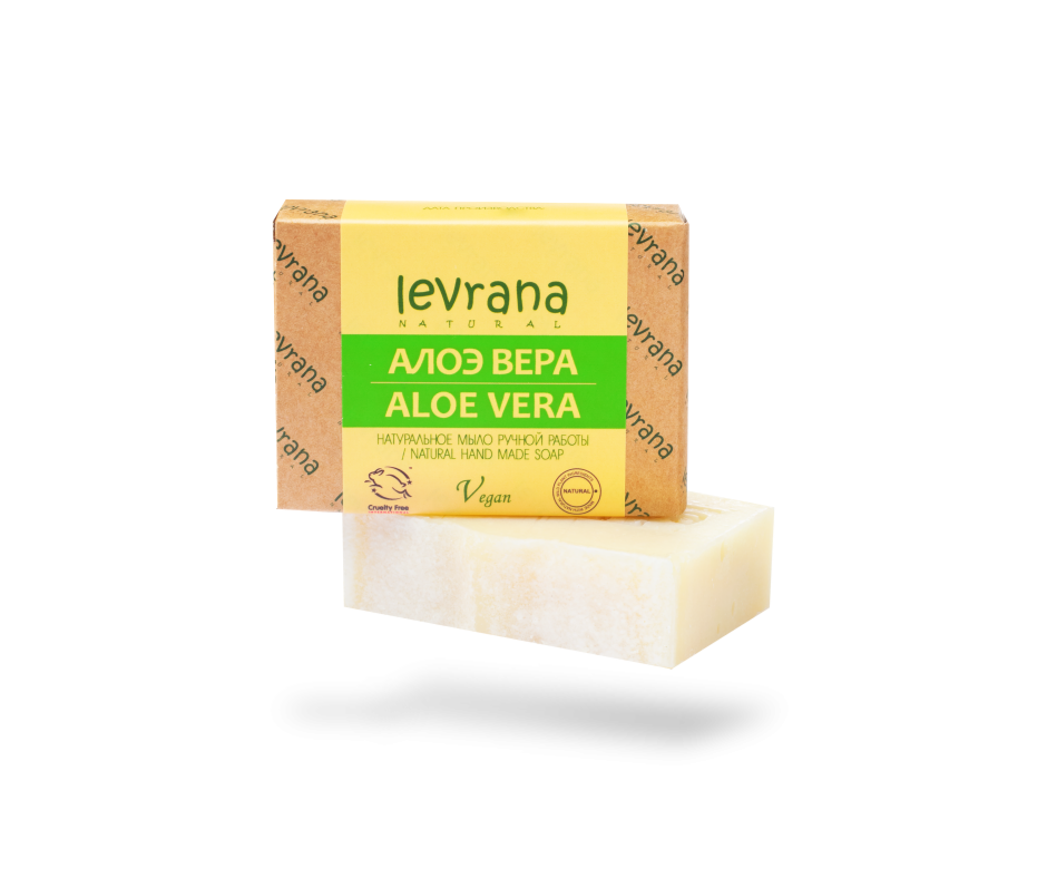 LEVRANA prirodni ručno pravljeni sapun-krema ALOJA VERA 100 g