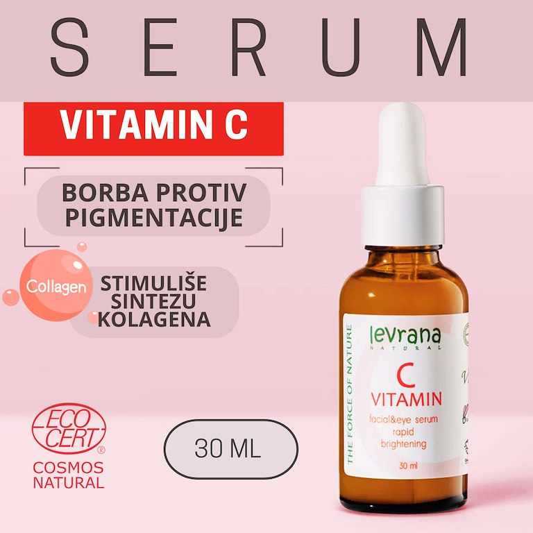 LEVRANA serum za lice VITAMIN C 30 ml