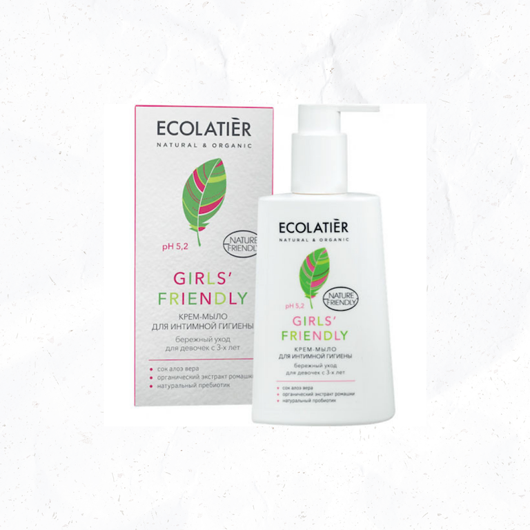 ECOLATIER Krema-sapun za intimnu higijenu za devojčice GIRLS’ FRIENDLY 250 ml