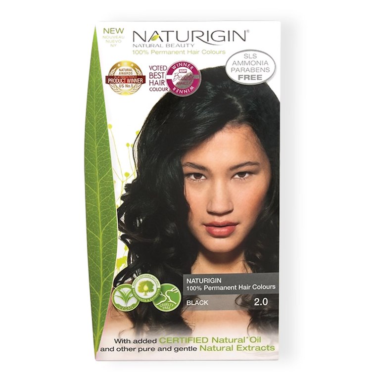 NATURIGIN Farba za kosu BLACK 2.0