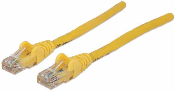 Kabl Intellinet Patch, Cat6 compatible, UUTP, 10m, žuti 343787