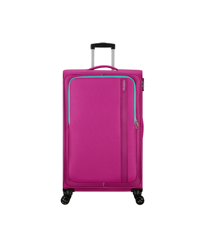 KOFER SEA SEEKER-SPINNER 80/30 TSA DEEP FUCHSIA PURPLE TROLLEY American Tourister