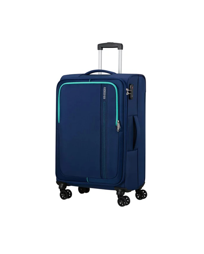 KOFER SEA SEEKER-SPINNER 80/30 TSA NAVY BLUE TROLLEY American Tourister