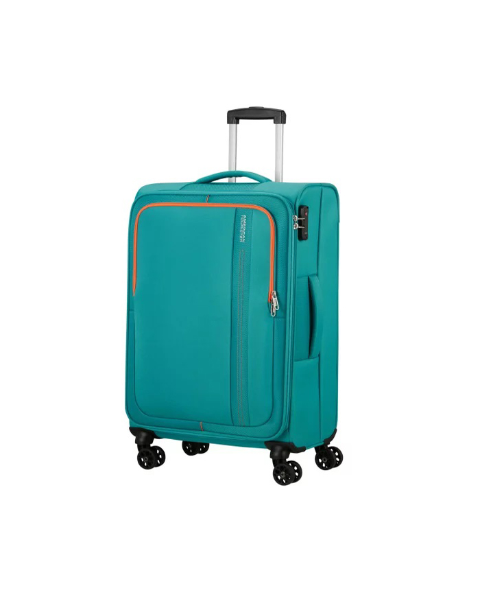 KOFER SEA SEEKER-SPINNER 68/25 TSA AQUA GREEN TROLLEY American Tourister