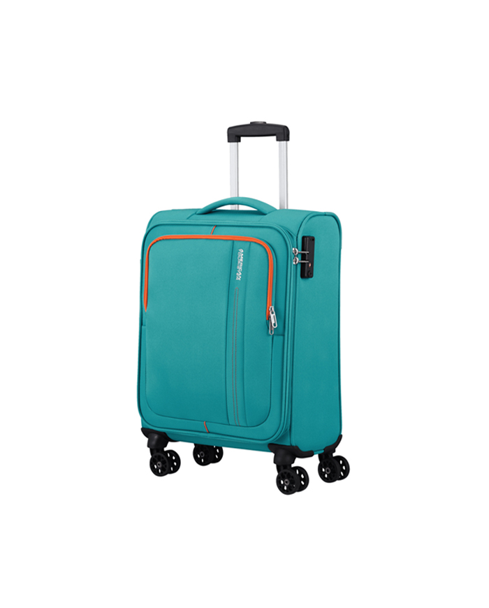 KOFER SEA SEEKER-SPINNER 55/20 TSA AQUA GREEN TROLLEY American Tourister