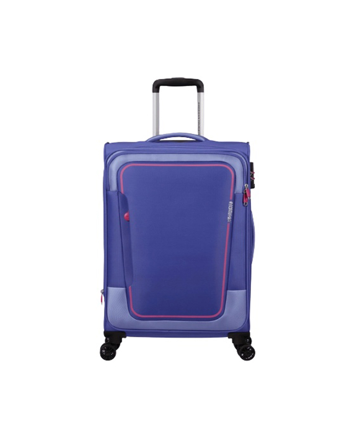 KOFER PULSONIC-SPINNER 68/25 EXP TSA SOFT LILAC PURPLE TROLLEY American Tourister