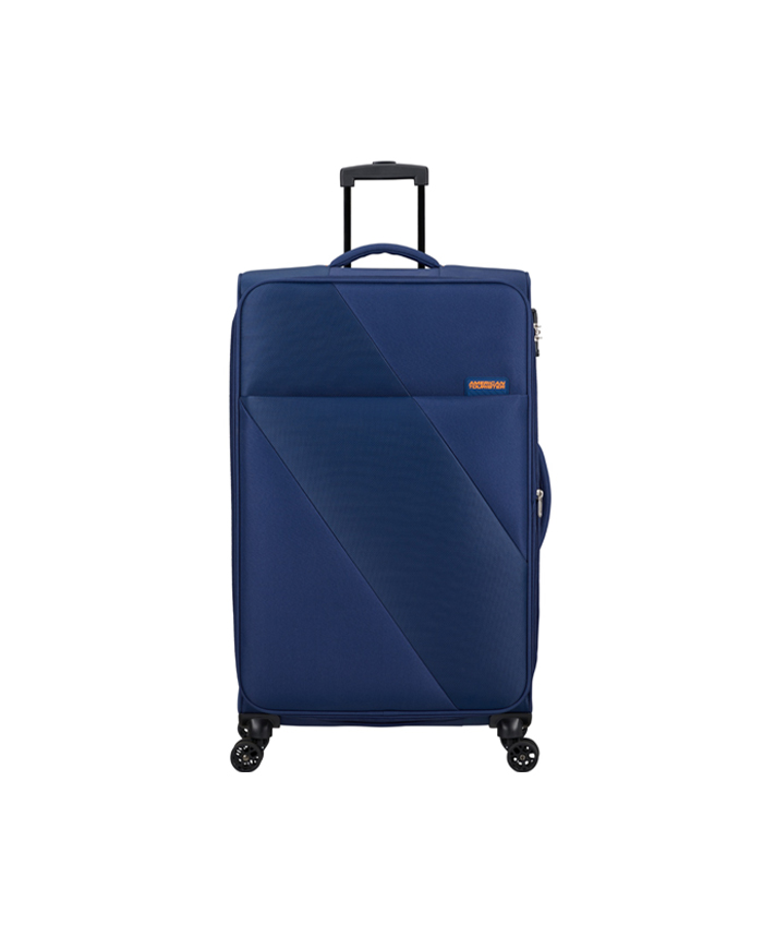 KOFER SUN BREAK-SPINNER LARGE EXP NAVY BLUE TROLLEY American Tourister