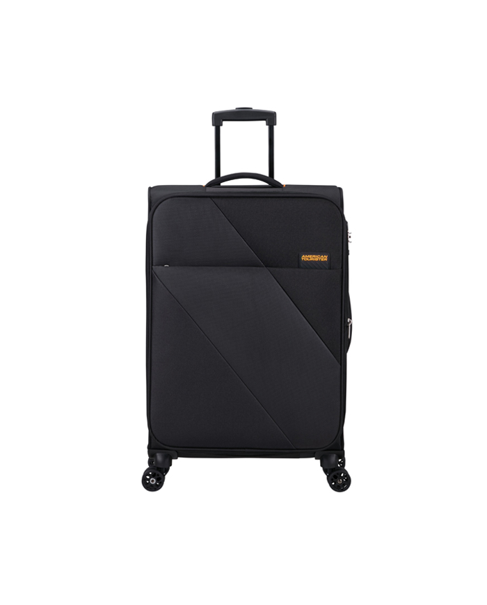 KOFER SUN BREAK-SPINNER MEDIUM EXP BLACK TROLLEY American Tourister