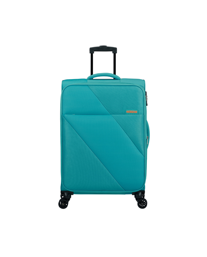 KOFER SUN BREAK-SPINNER MEDIUM EXP BLUE TROLLEY American Tourister