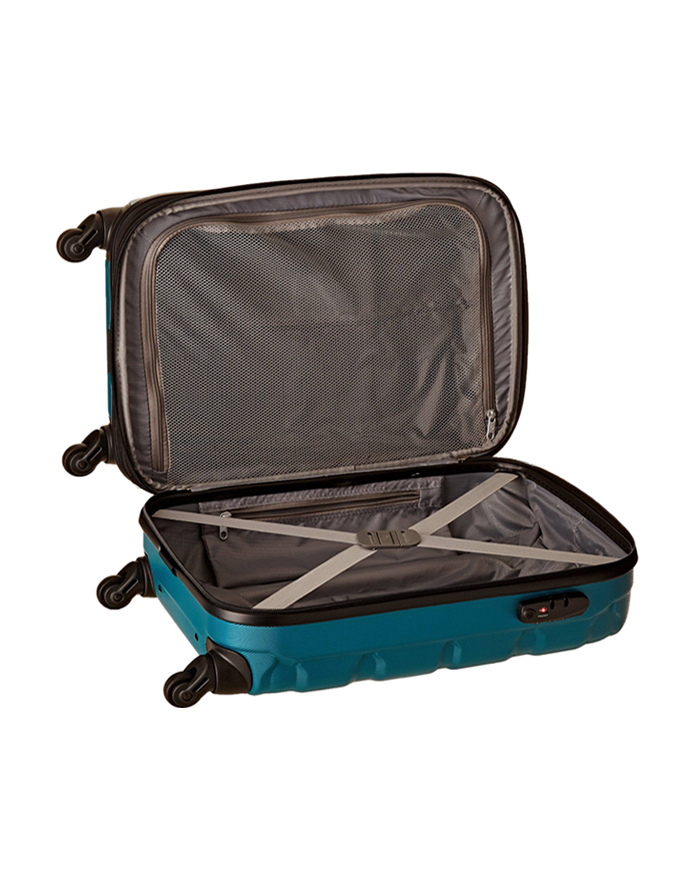 KOFER AIR MOVE-SPINNER 55/20 TSA TEAL BLUE TROLLEY American Tourister