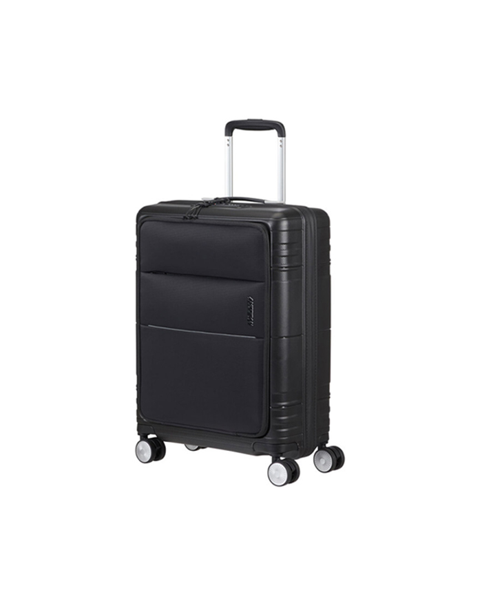 KOFER HELLO CABIN-SPINNER 55/20 TSA ONYX BLACK TROLLEY American Tourister