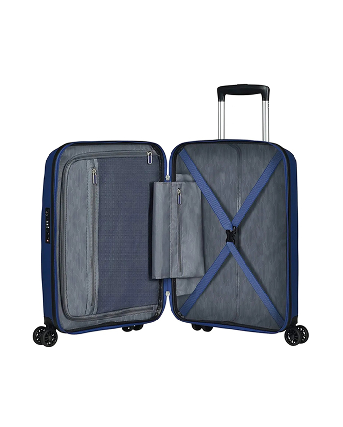 KOFER BON AIR DLX-SPINNER 55/20 TSA MIDNIGHT BLUE TROLLEY American Tourister