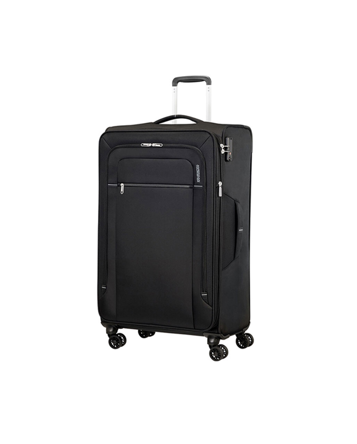 KOFER CROSSTRACK-SPINNER 79/29 TSA EXP BLACK/GRAY TROLLEY American Tourister