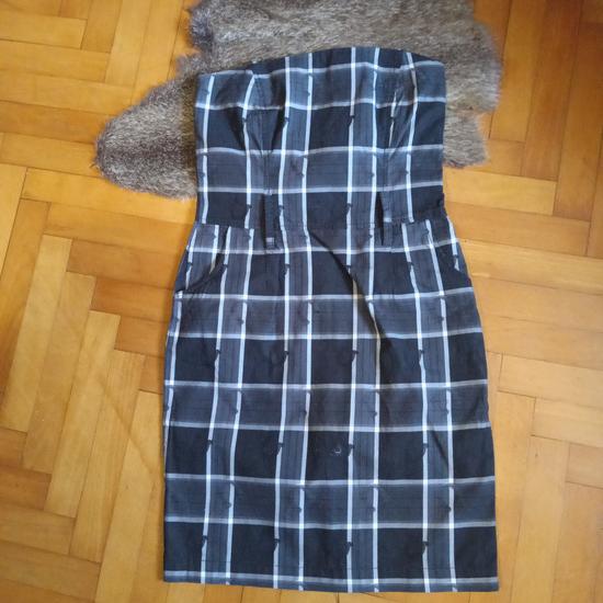 ONLY karirana top haljina