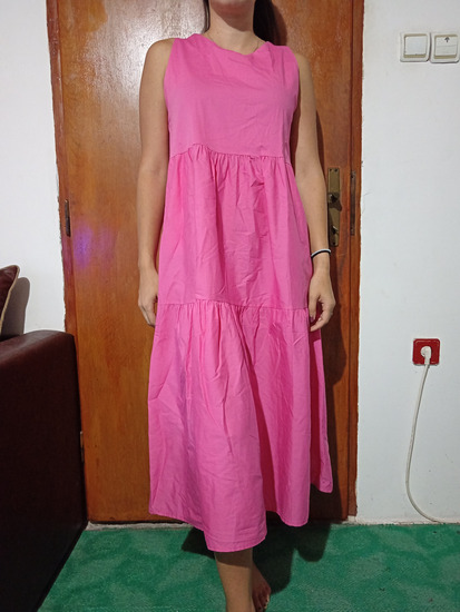 Roze haljina iz italije
