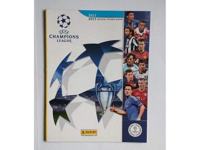 album Panini UEFA CHAMPIONS LEAGUE 2012-2013