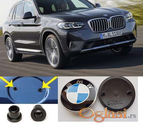 BMW ALU znak haube G01 originalni reljefni