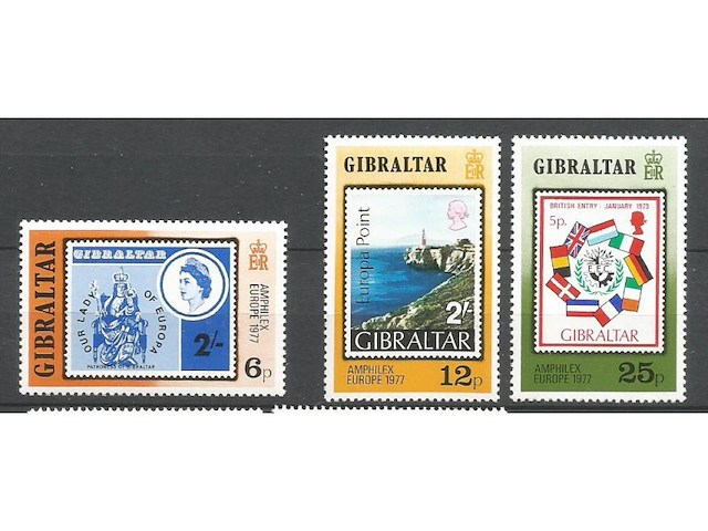 Gibraltar 1978. EVROPA CEPT cista serija MNH