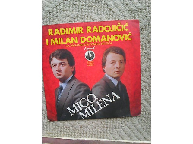 PLOČA RADOMIR RADOJČIĆ I MILAN DOMANOVIĆ