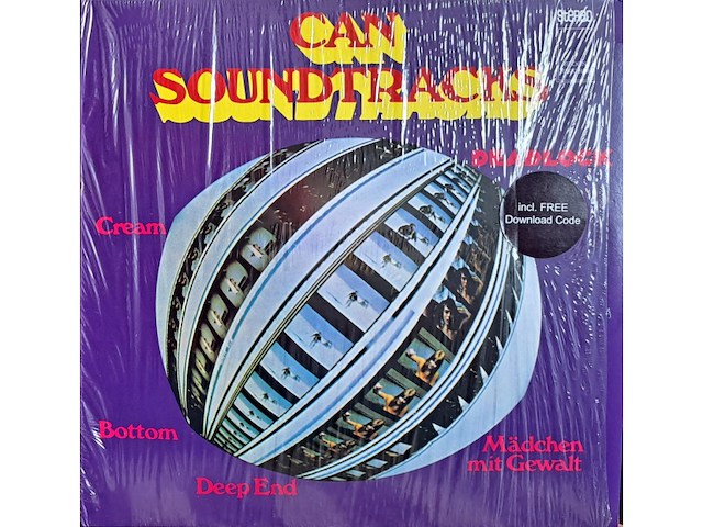 LP: CAN - SOUNDTRACKS (GERMANY PRESS)