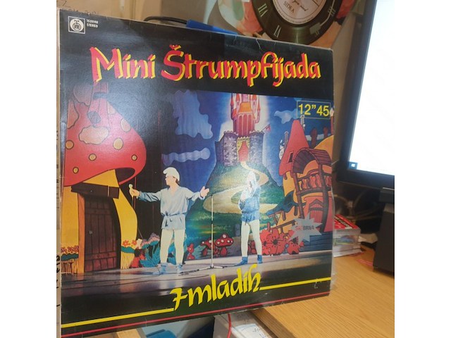 7 Mladih ‎– Mini Štrumpfijada, LP 12 incha, mint