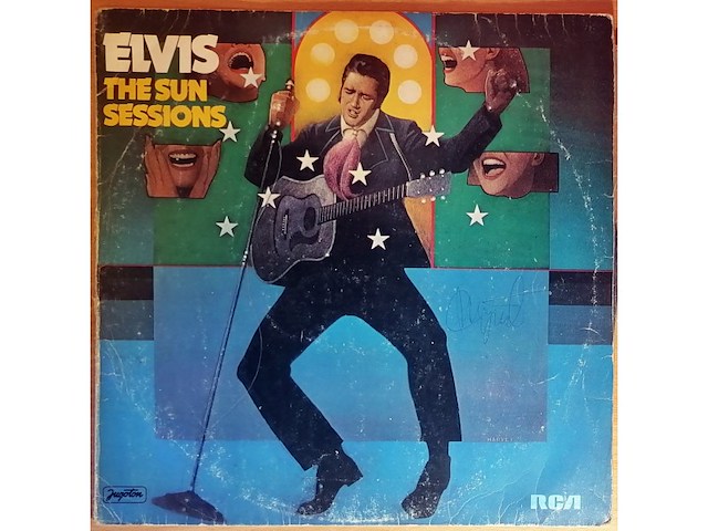 LP ELVIS - The Sun Sessions (1979) 6. pressing, VG/VG-