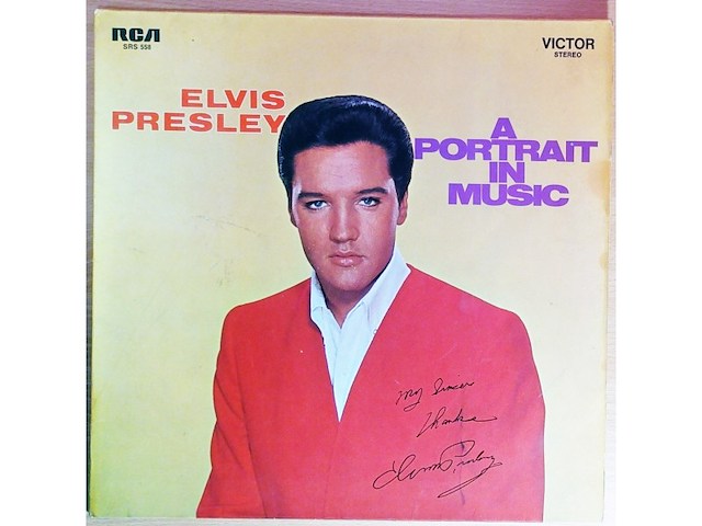 LP ELVIS - A Portrait In Music (1970) Germany, VG-/VG+