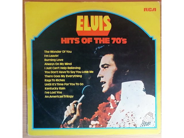 LP ELVIS - Hits Of The 70`s (1976) 1. press, VG/VG+