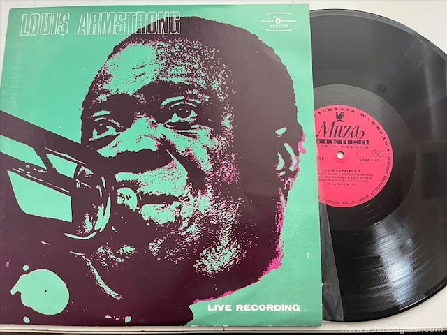 Louis Armstrong Live recording Poland