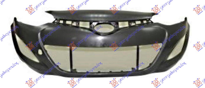 PREDNJI BRANIK HYUNDAI i20 (2012-2014) (OEM: 86511-4P500, 865111J500, 865114P500)