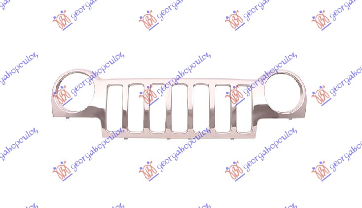 PVC MASKA SPOLJASNJA HROM – 05 JEEP CHEROKEE (LIBERTY) (2002-2008) (OEM: 55156608AB)
