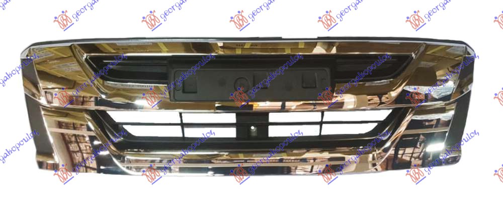 PVC MASKA KOMPLET-CRNA HROM OKVIR ISUZU P/U D-MAX (2016-2020) (OEM: 8982845211, 8982845242)