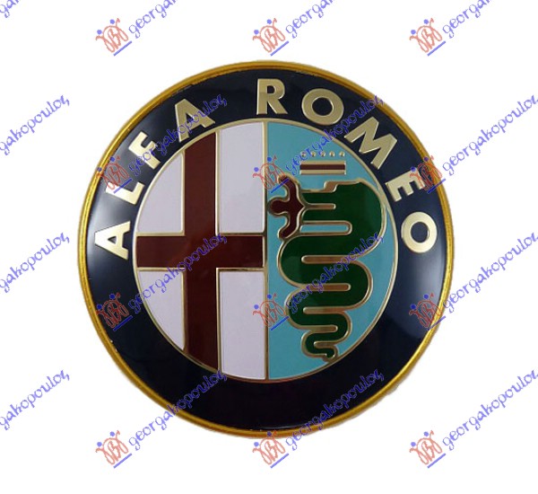 ZNAK ALFA ROMEO MITO (2008-) (OEM: 60596492, 156045004)