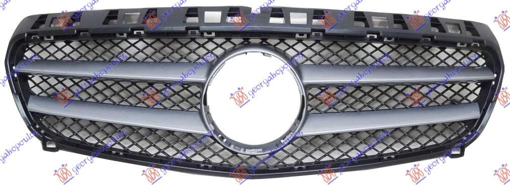 PVC MASKA CRNA/SREBRNO SIVA MERCEDES A CLASS (W176) (2012-2015) (OEM: A17688000837181)