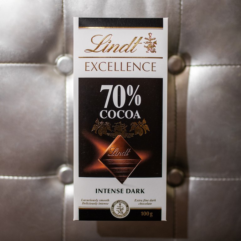 LINDT crna čokolada 70%