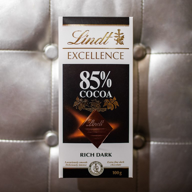 LINDT crna čokolada 85%