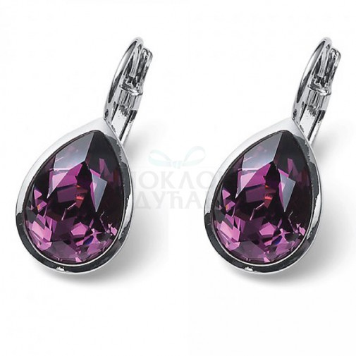 ŽENSKE OLIVER WEBER BOOST AMETHYST MINDJUŠE SA SWAROVSKI LJUBIČASTIM KRISTALOM