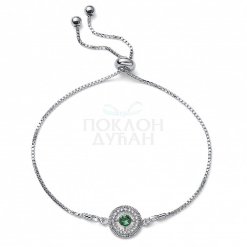 Ženska Oliver Weber Own Emerald Narukvica Sa Swarovski Zelenim Kristalom